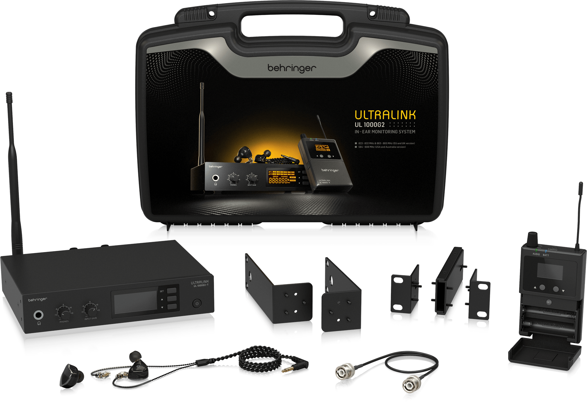 Sistema inalambrico Behringer p/in-Ears UL1000G2